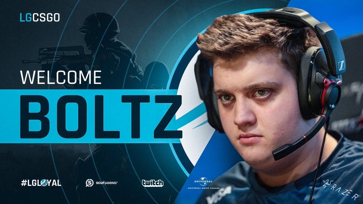 boltz é oficializado na Luminosity; yeL se despede da equipe