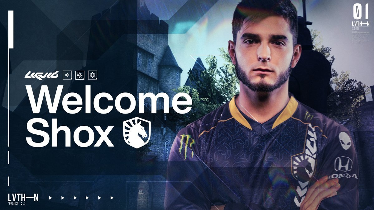 CS:GO: Shox é contratado pela Team Liquid