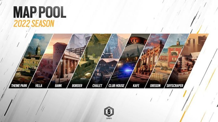 R6: Litoral deixa o map pool competitivo de 2022