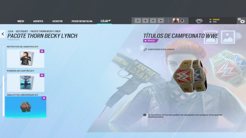 R6: skins de crossover com WWE são anunciadas