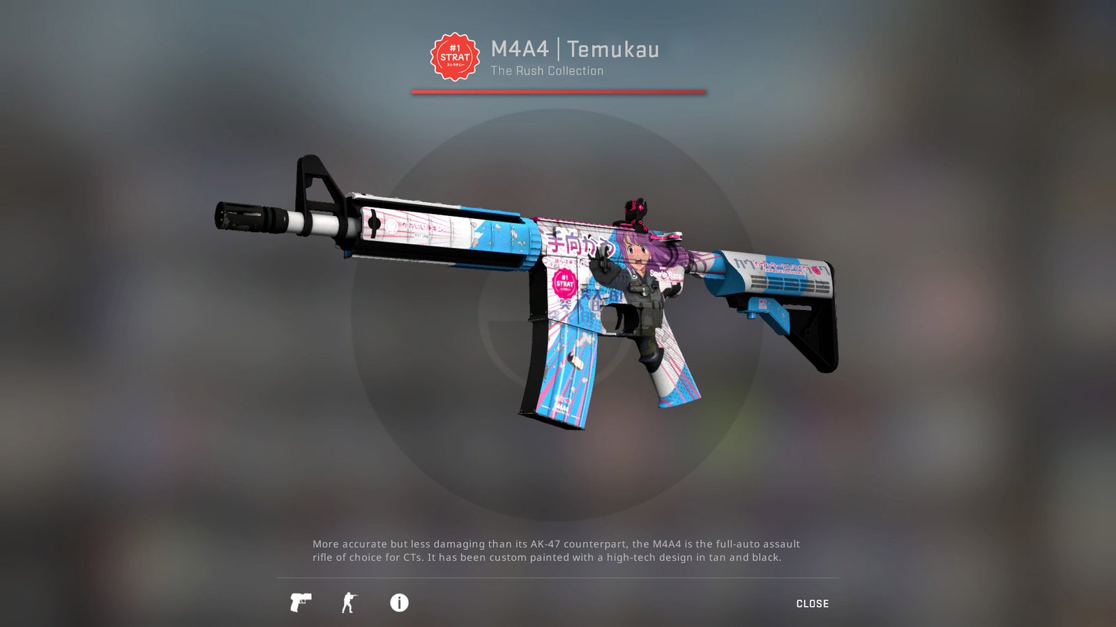 CS:GO: criador da M4A4 Temukau é acusado de roubar artes