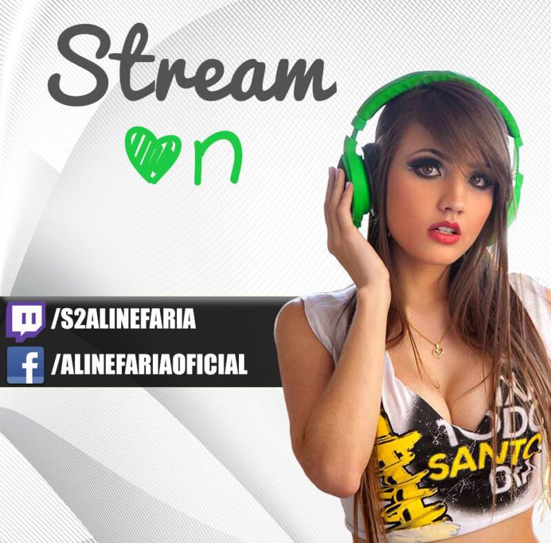 Quem é a streamer Aline Faria
