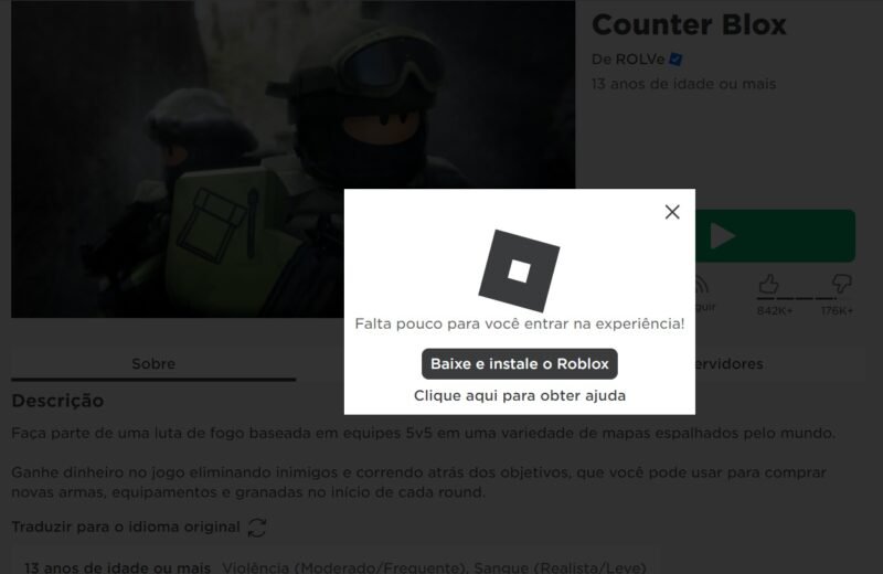Counter Blox: saiba como baixar e jogar o CS do Roblox