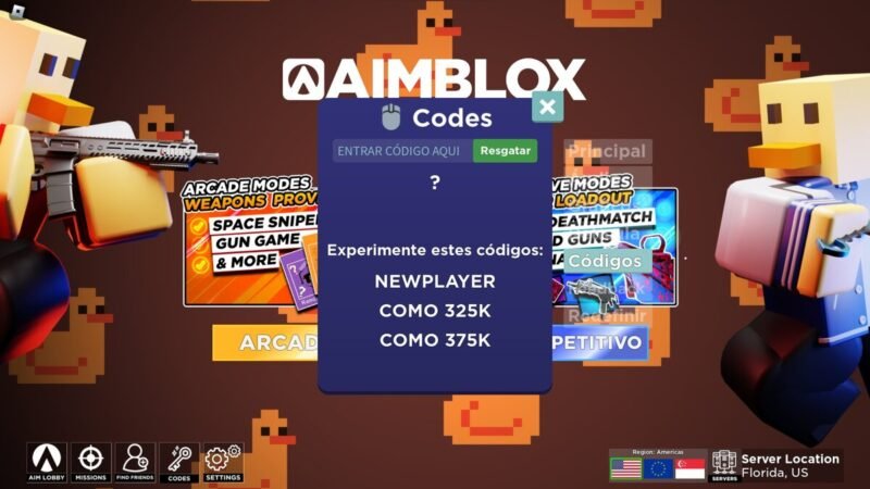 Códigos Aimblox (Fevereiro 2025)
