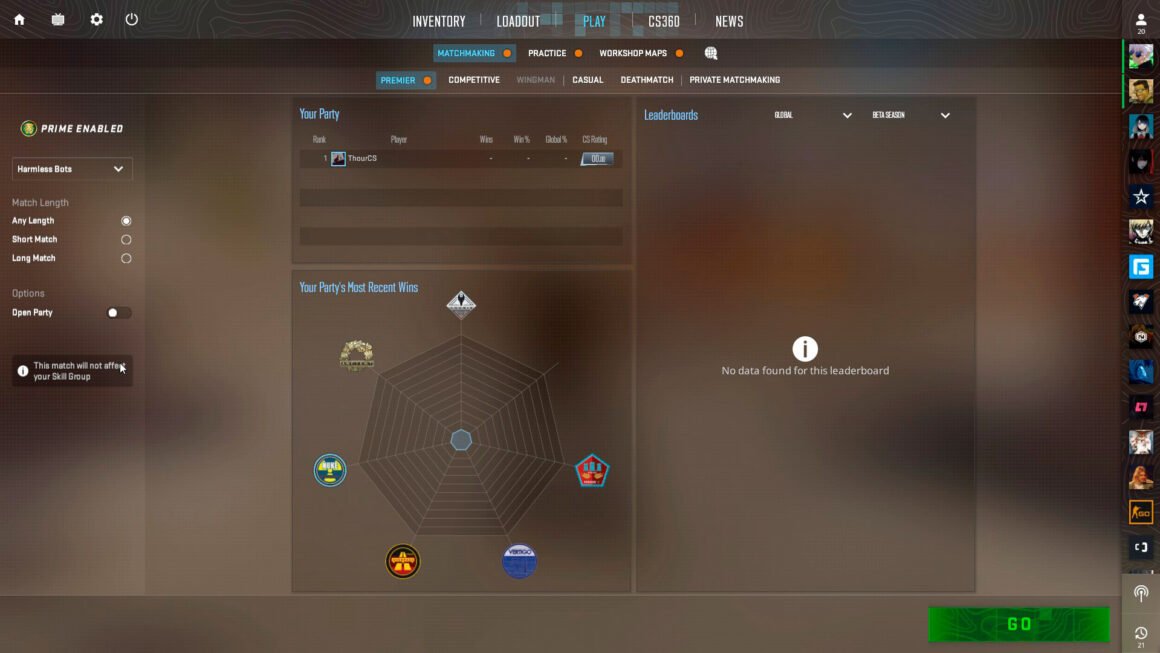 Dataminer revela imagens de novos menus do CS2; confira