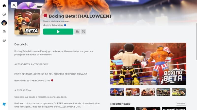 Códigos Boxing Beta (Fevereiro 2025)