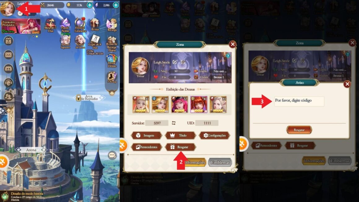 Códigos Goddess Era (Janeiro 2025)