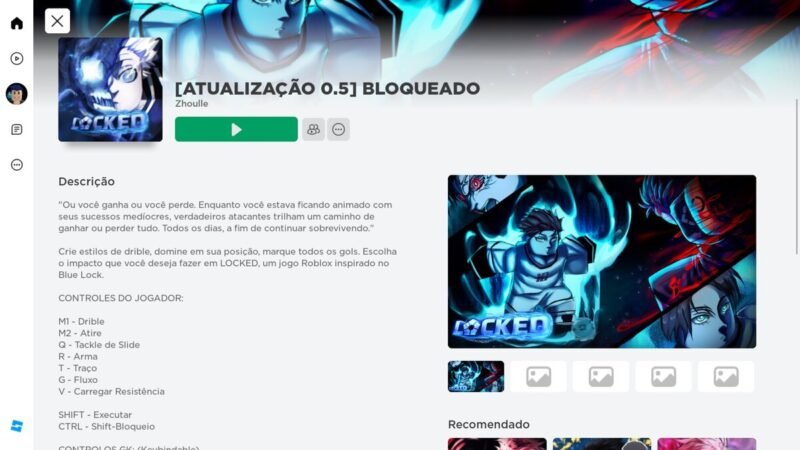 Códigos Roblox LOCKED (Maio 2025)