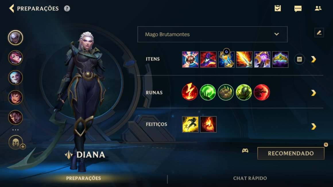 Wild Rift: melhores builds e runas para Diana