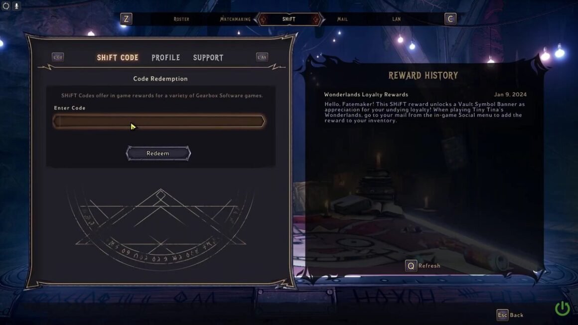 Códigos Tiny Tina’s Wonderlands (SHiFT Codes) [2025]