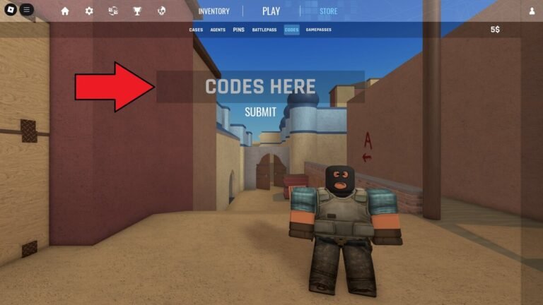 Códigos Counter Blox: Overhaul (2025)